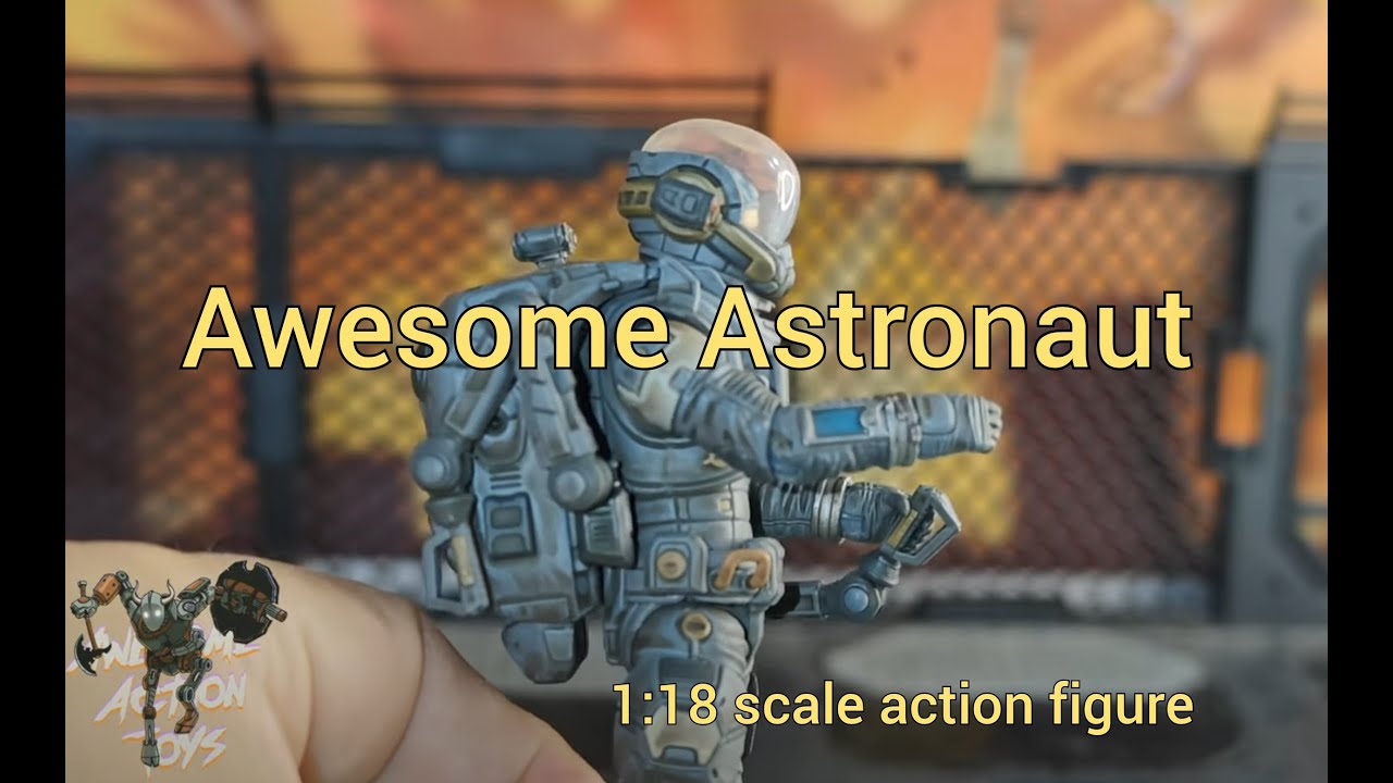 Awesome Planet Green Valley astronaut 1:18 scale action figure. Worth ...