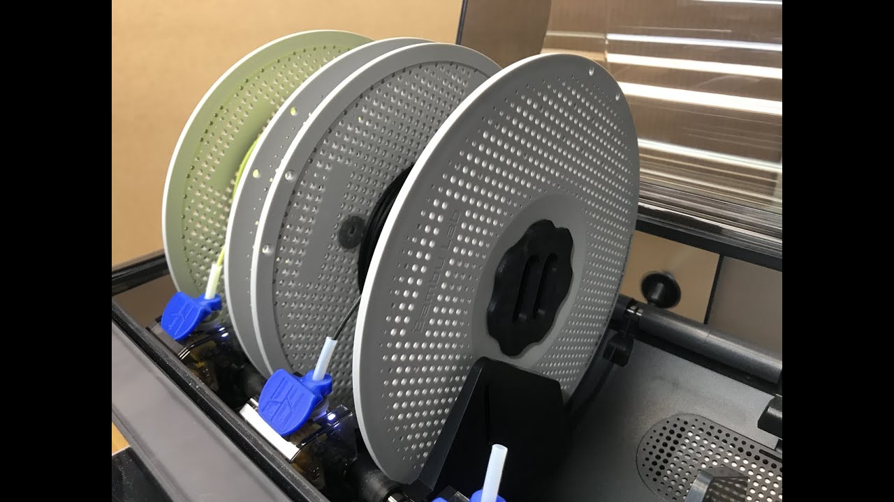 Fix for Bambulab AMS stuck spool, short video - YouTube