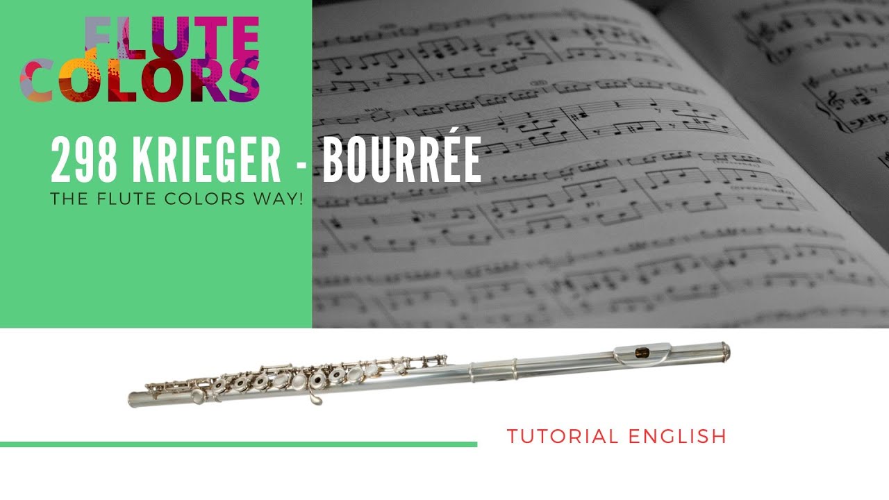 298 Krieger - Bourrée - pizzicato/slap tongue for flute - The Flute ...