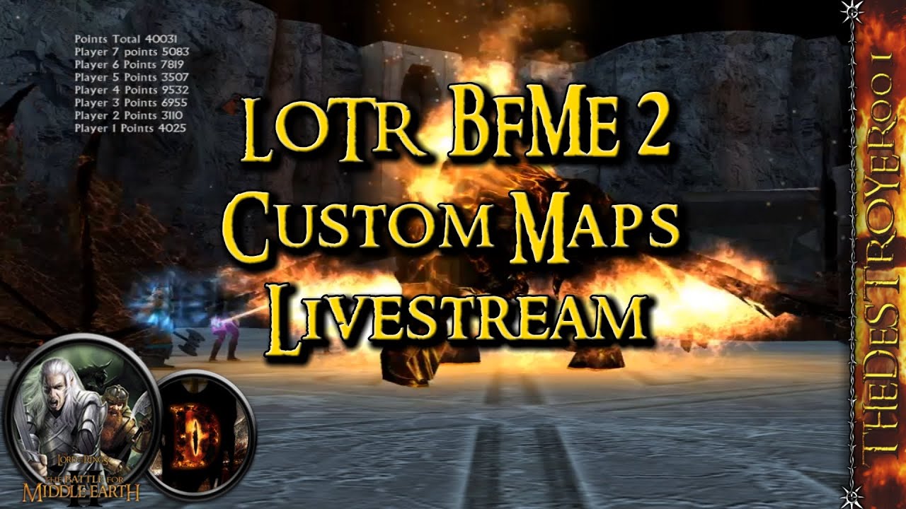 BFME2 Custom Maps Livestream! [Nov. 29, 2019] - YouTube