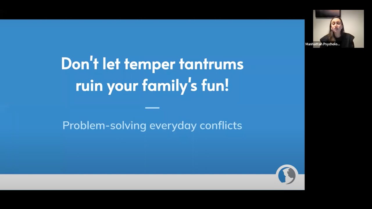 Taking Control of Tantrums Problem Solving Everyday Conflicts - YouTube