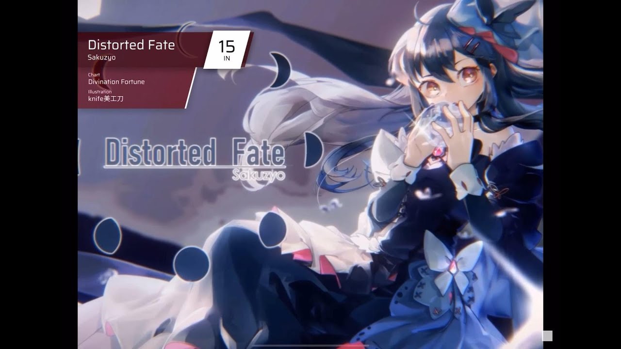 [Phigros Chapter 8] Distorted Fate (IN 15) FULL COMBO - YouTube