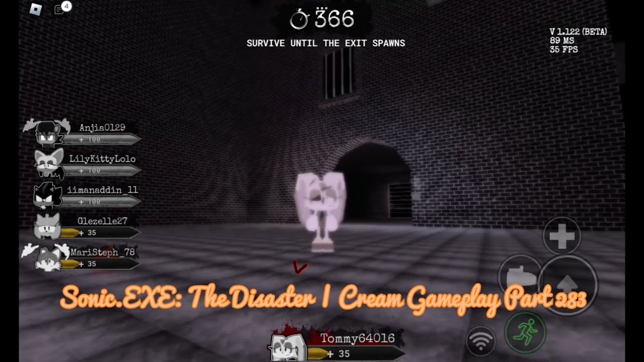 Sonic.EXE: The Disaster | Cream Gameplay Part 283 - YouTube