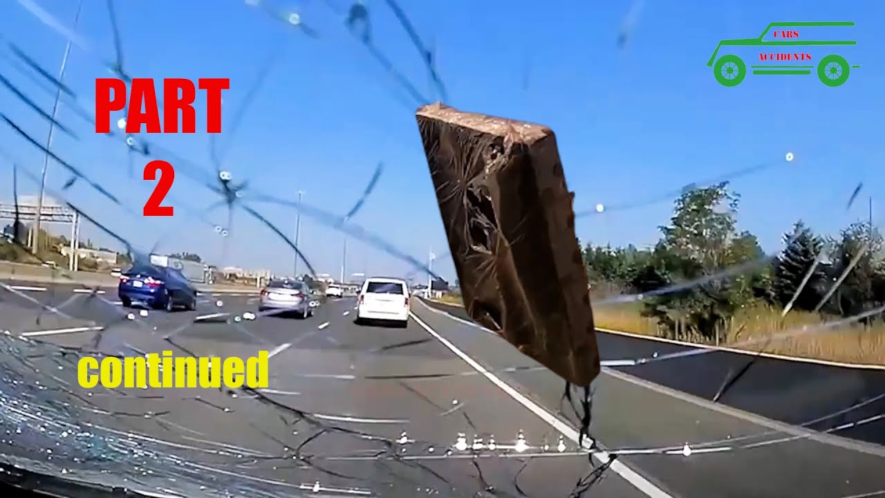 Random and Unexpected Objects on the road #2 || Cars Accidents - YouTube