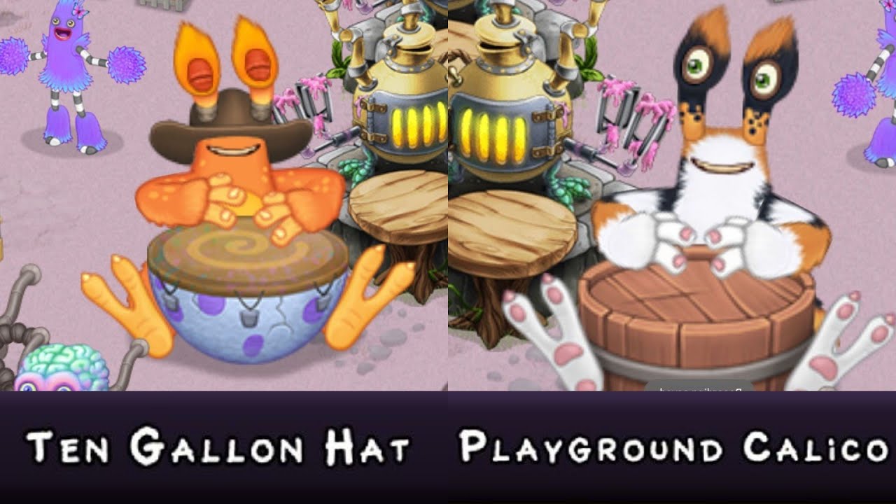 Congle Costumes - Ten Gallon Hat & Playground Calico - YouTube
