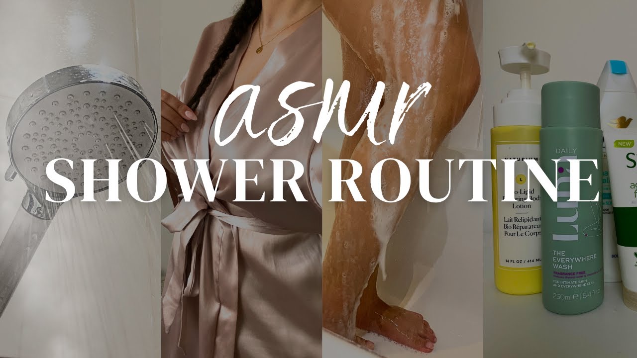 ASMR Shower Routine Compilation | Hair care, Body care & Skincare - YouTube