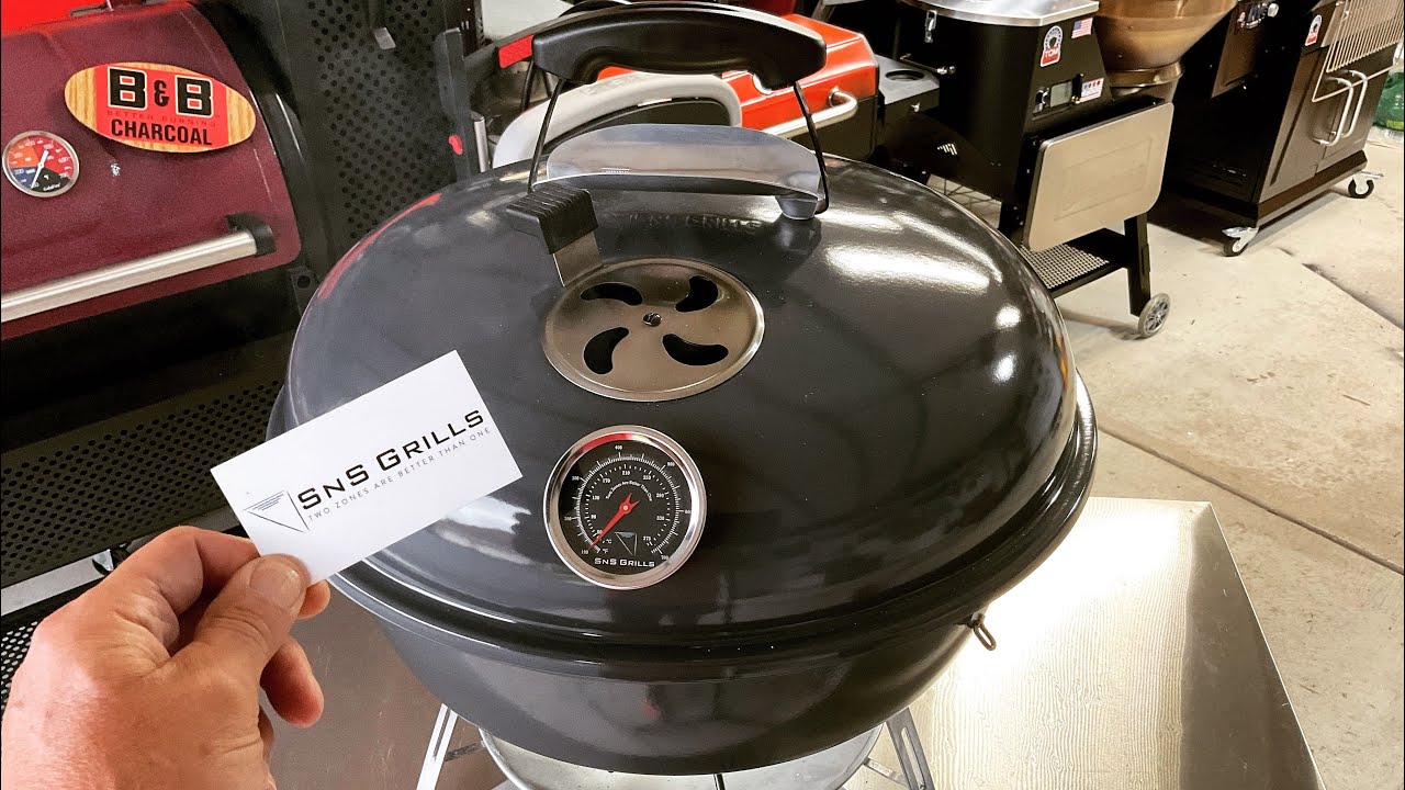 Smoked Beer and Onion Brats / On The SNS Grills Travel Kettle Grill ...