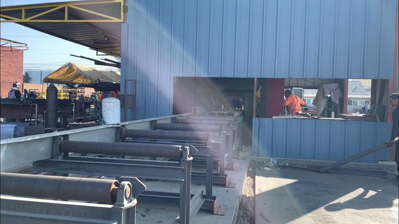 2018 Lincoln Electric Python X2 Outfeed Rollers - YouTube