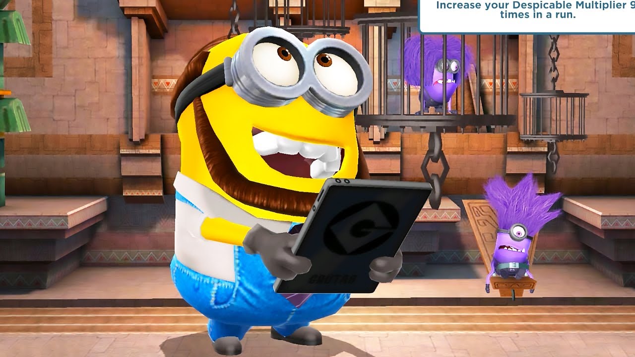 Grandpa Minion completed levels 583-584 ! Minion rush gameplay in El ...