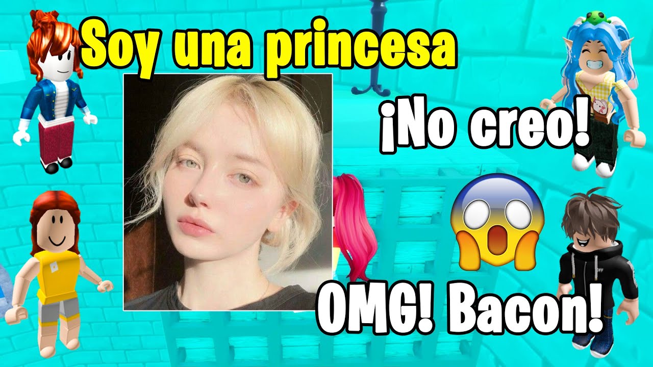 HISTORIA DE ROBLOX EN TIKTOK | De fea Bacon adoptado a bella princesa 🥰 - YouTube