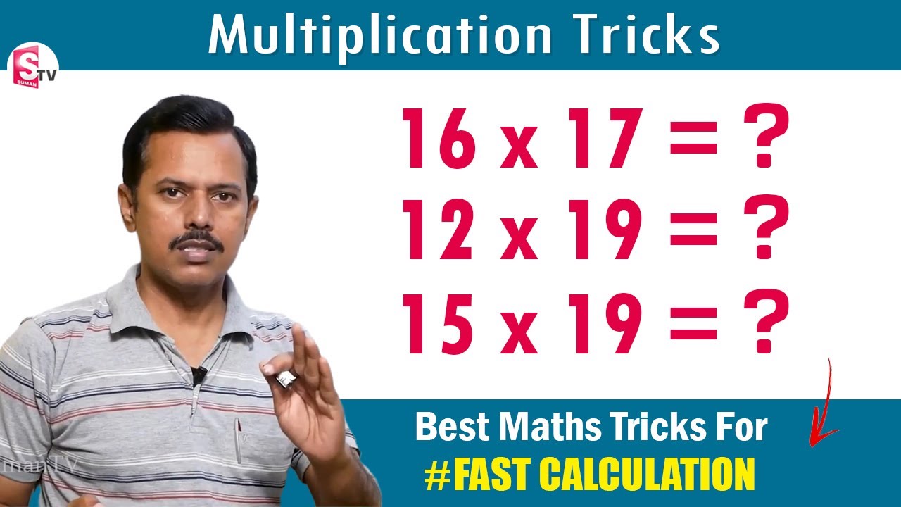 Multiplication Tricks Using Base 10 || Best Maths Tricks For Fast ...