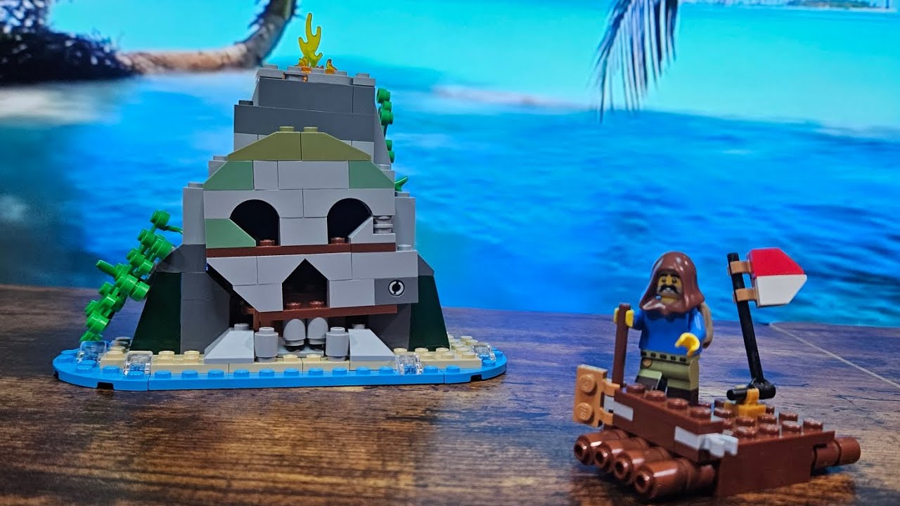Lego Creator 3in1 Medieval Castle 31120 - Volcano Island 6248 remake ...