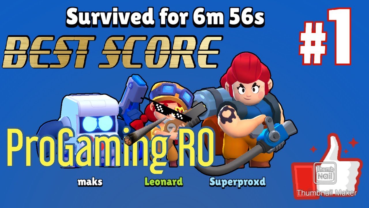 Am facut scor record la RoboRumble + 9 Brawl Box | Brawl Stars - YouTube