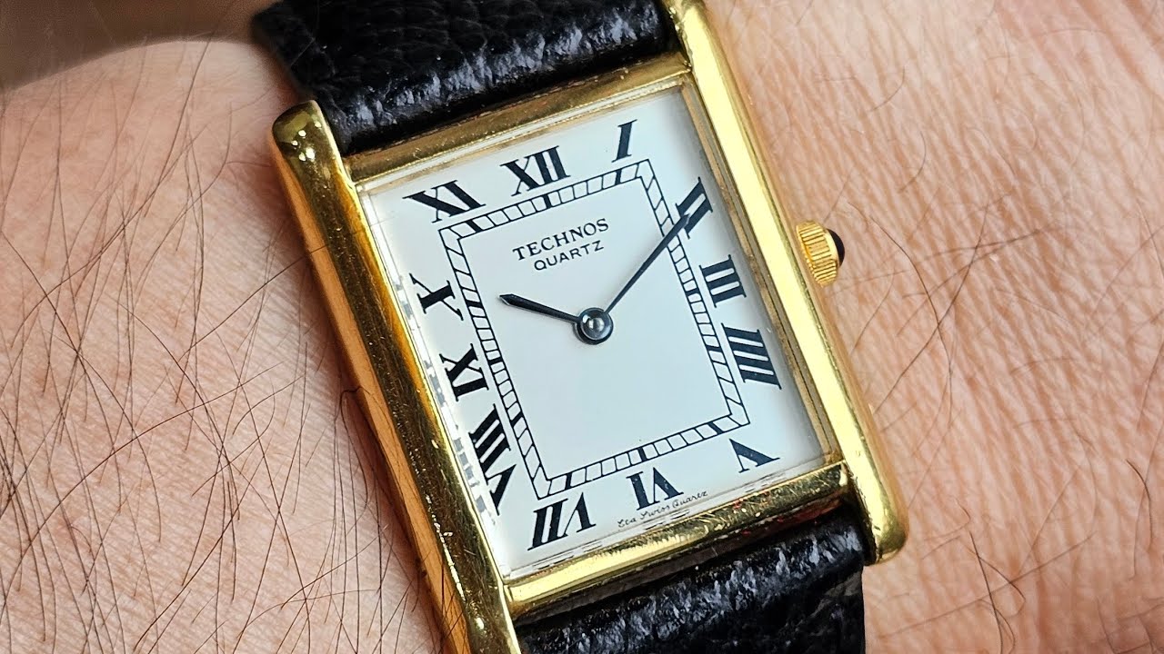 Technos tank vintage vẻ đẹp cổ điển sang trọng - YouTube