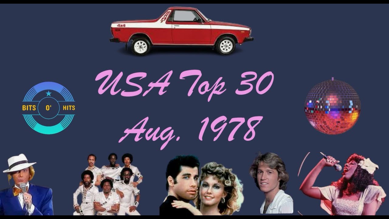 𝗨𝗦𝗔 𝗧𝗼𝗽 𝟯𝟬: 𝗔𝘂𝗴. 𝟭𝟵𝟳𝟴 - YouTube