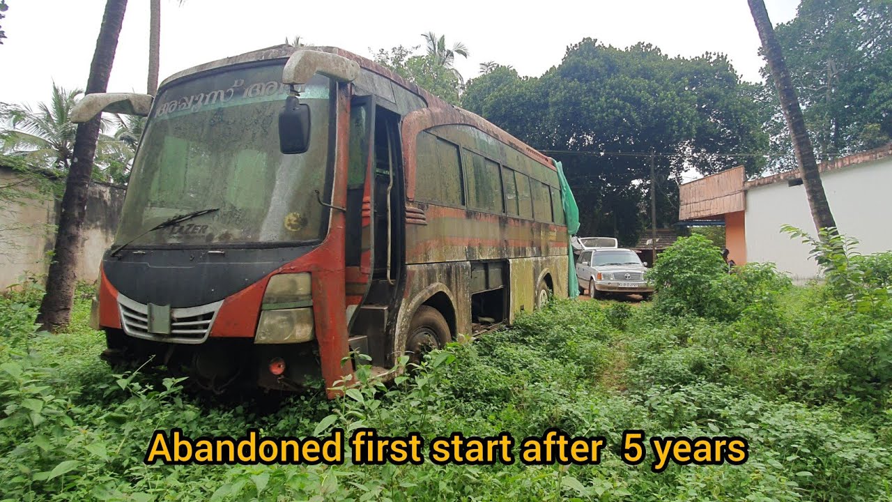 How to start a bus after 5 years - YouTube