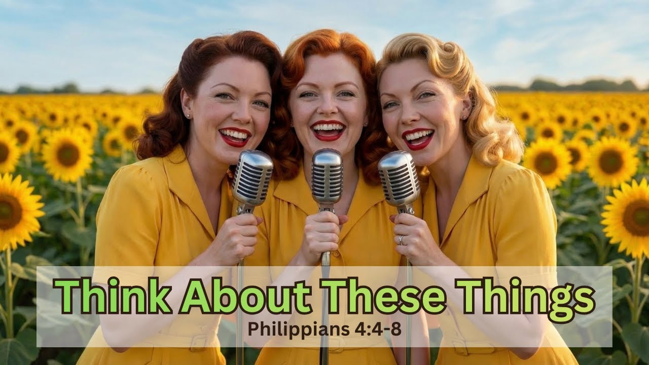Think About These Things (Philippians 4:4-8) - YouTube