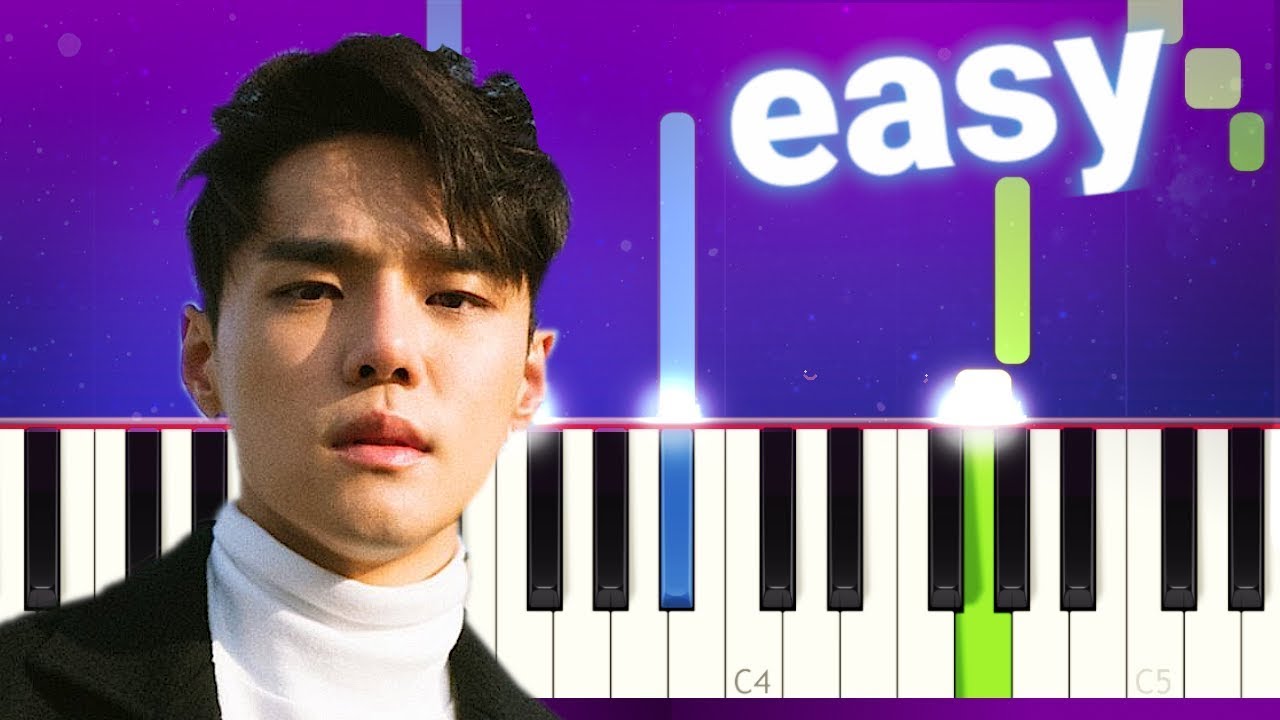 DEAN - instagram (100% EASY PIANO TUTORIAL) - YouTube