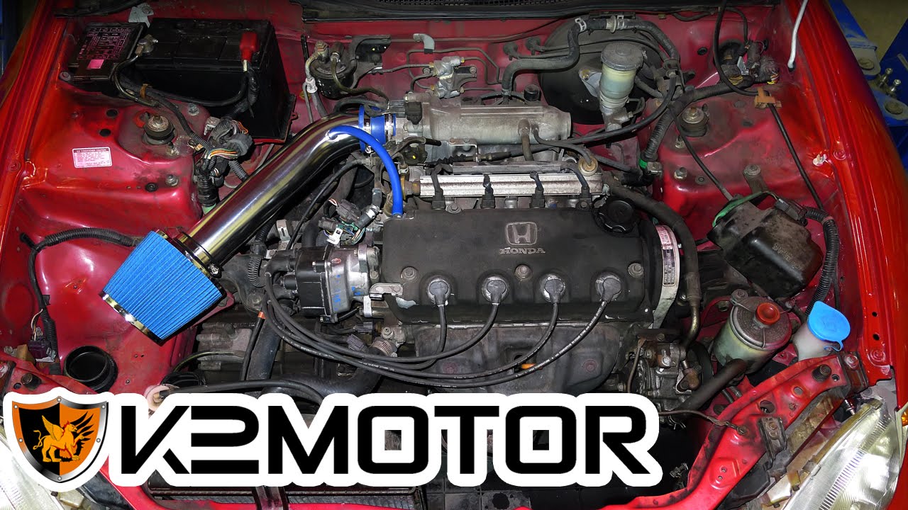 K2 MOTOR INSTALLATION VIDEO: 1992-1995 CIVIC 1993-1997 DEL SOL SHORT ...