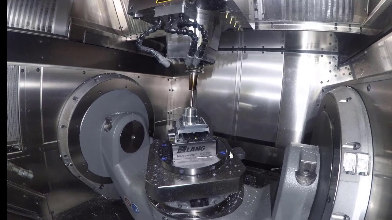 Interpolation turning and milling on the TNC 640 - YouTube