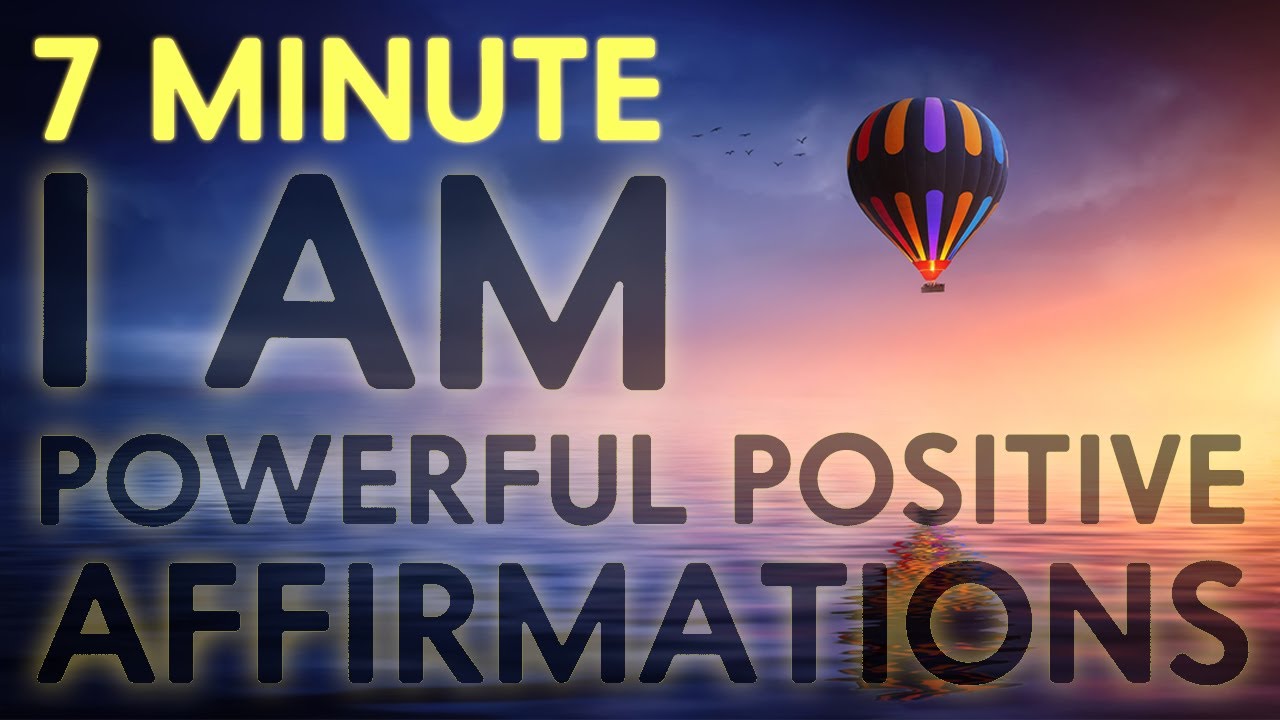 I AM Affirmations: Powerful Positive Energy | Laughter Meditation at ...