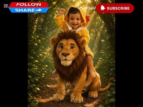 Memoş ile aslanın maceraları part  1#çocuk  #ytdayibenionecikarnolur  #cutebaby  