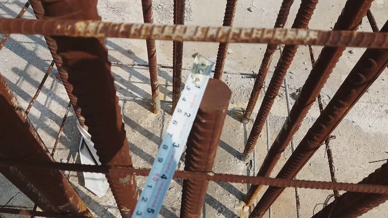 design of reinforcement for 30 inch Rcc square column with bars and ...