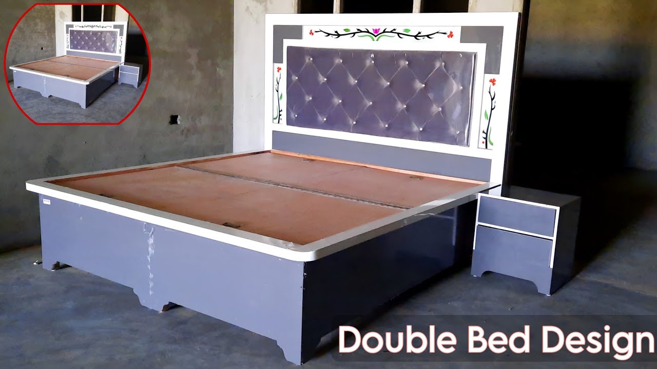 How to make modern Double bed design ⭐⭐|Modern bed Design 2023-24|SUPER ...