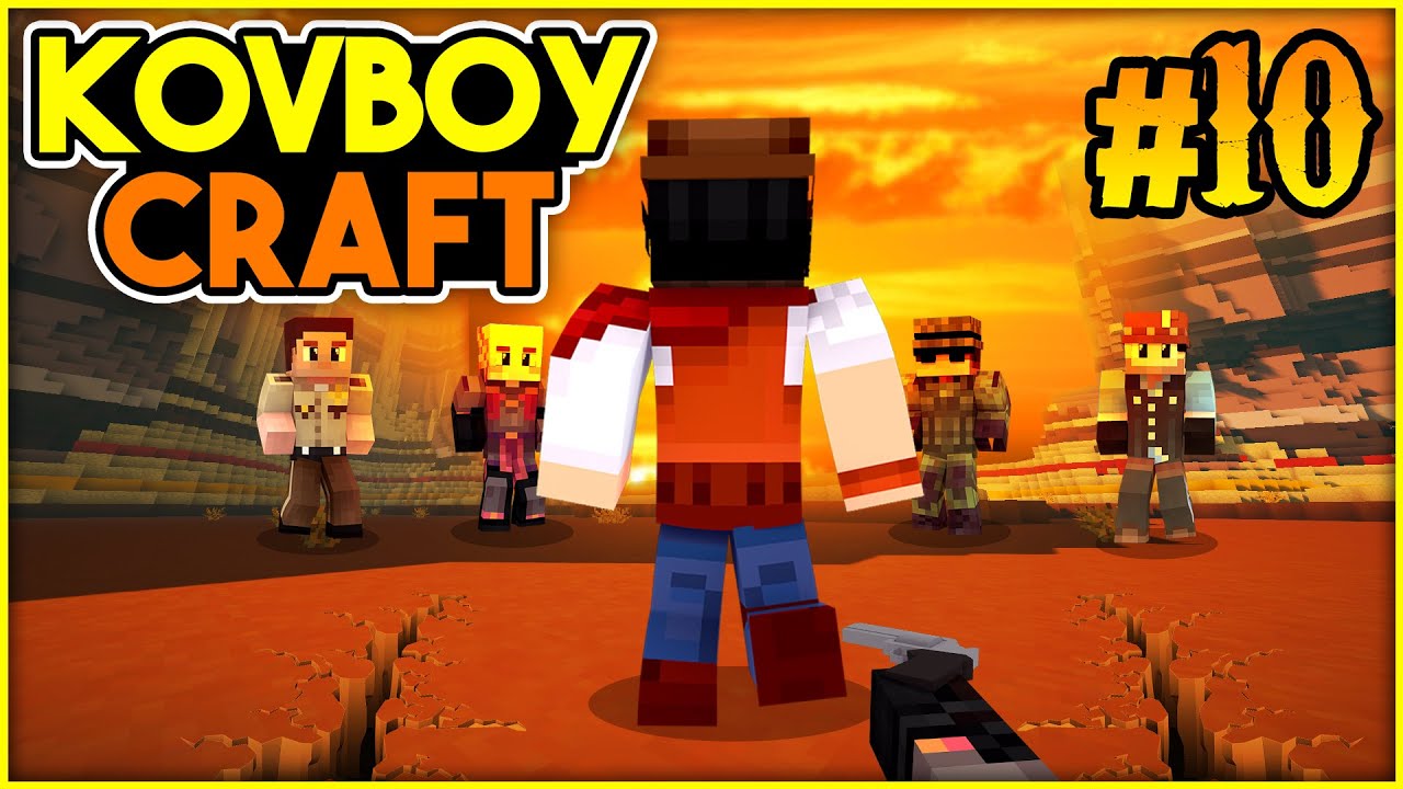 KOVBOYLAR PUSUYA DÜŞÜRDÜ! | Minecraft KovboyCraft #10 - YouTube
