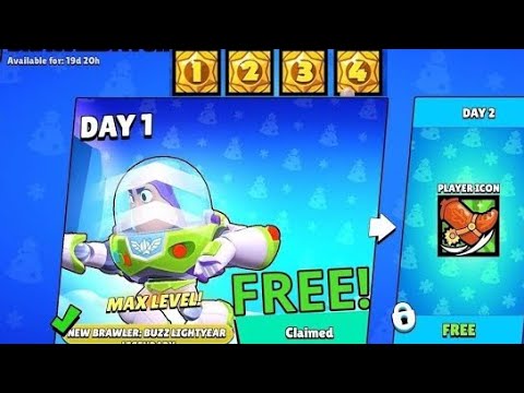 🔥 FREE BRAWL STARS Player Icon and BUZZ LIGHTYEAR FREE Brawlers ...