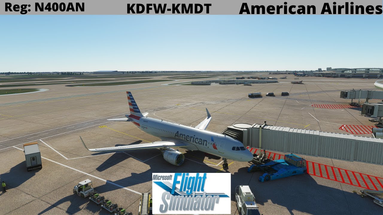 MSFS 2020 Flight From KDFW-KMDT - YouTube