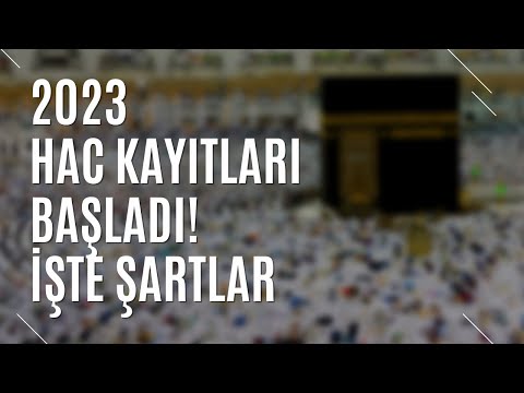 2023 HAC KAYITLARI BAŞLADI! YAPMANIZ GEREKENLER | TURİZM GÜNLÜĞÜ