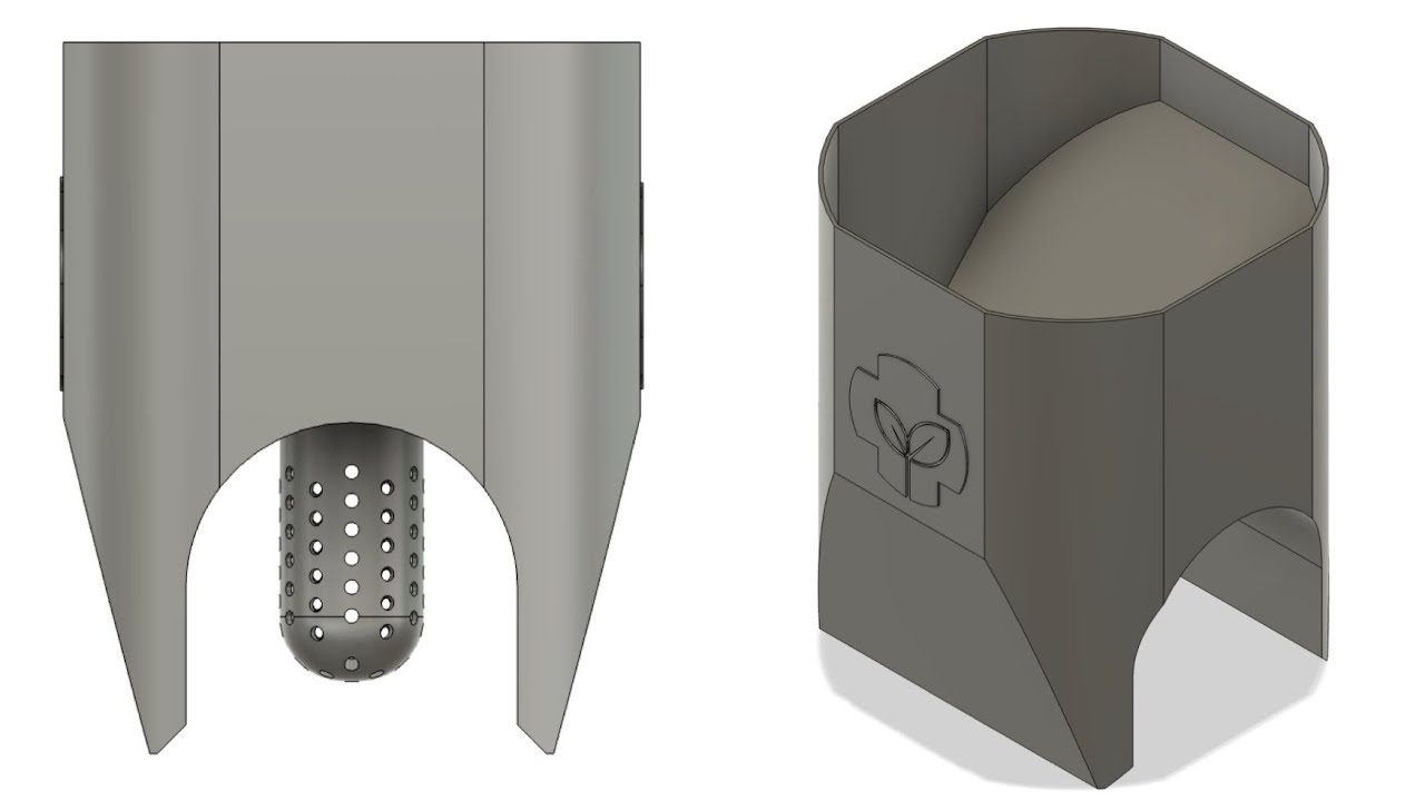 Round Pipe Hooch Bucket & Upcoming 3D Print Designs - YouTube