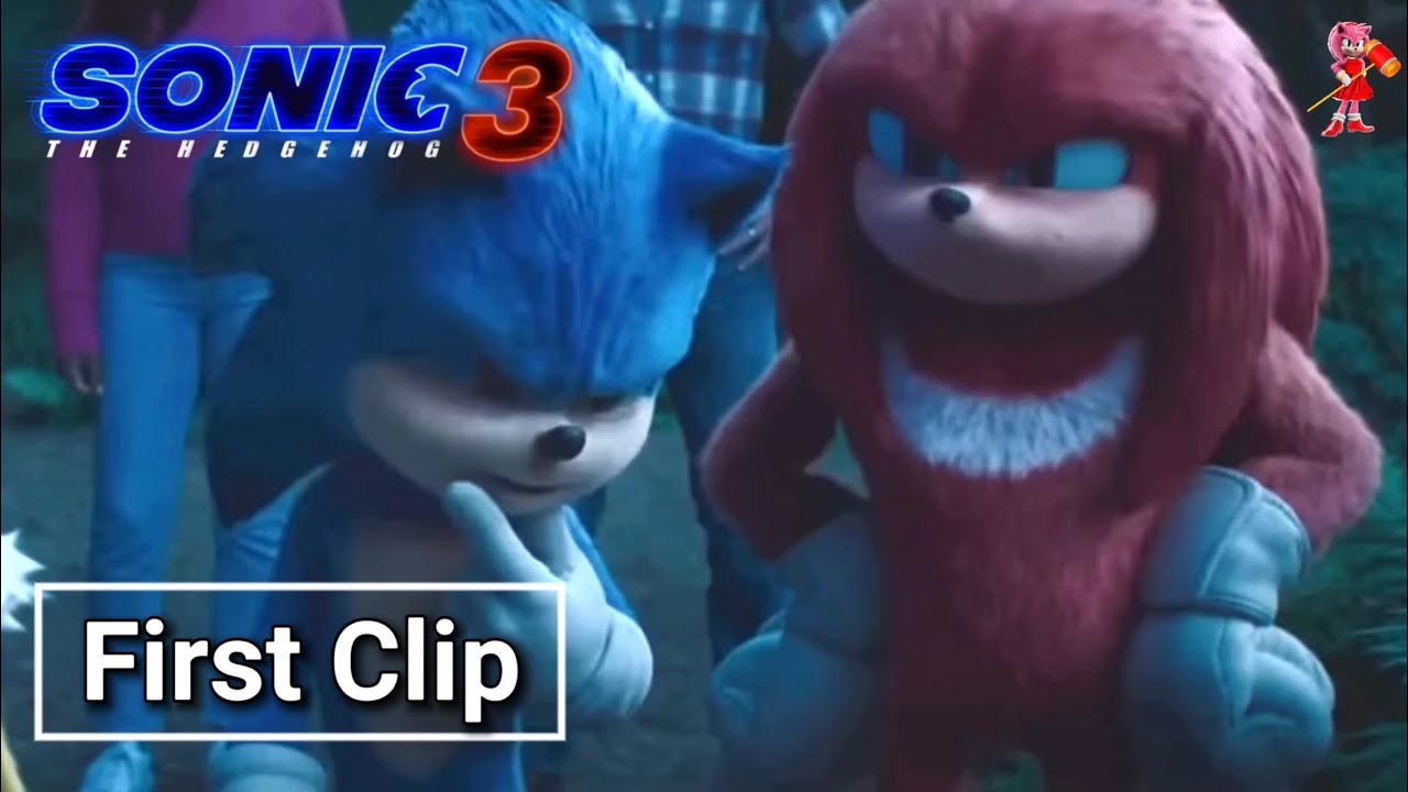 Sonic 3 | First Clip, New TV Spot, Amy Rose and… - YouTube