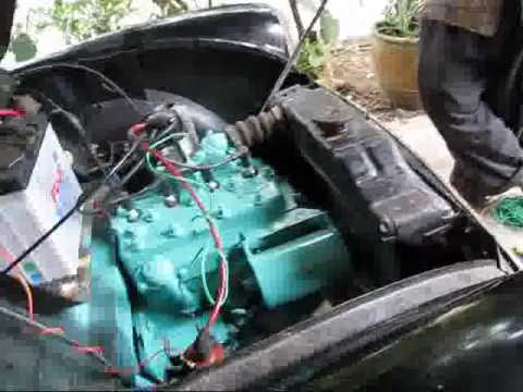 1st POWERED UP ! (Number Plate : JE 6560) 1952 Morris Minor Saloon 2 ...