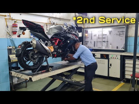 Finally ! Complaint Solved - Second service or rr310 Done ! tvs apache rr310 @ridingsince2011 ...
