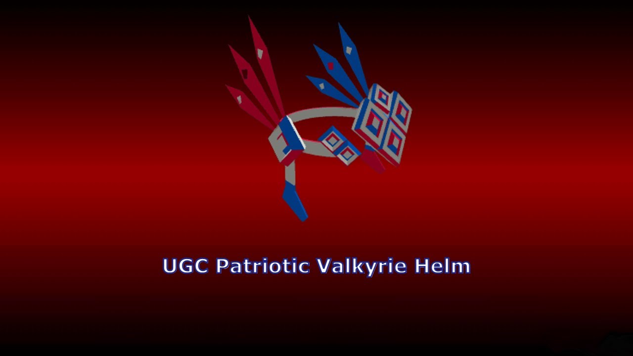 Patriotic UGC Valkyrie Helm - YouTube