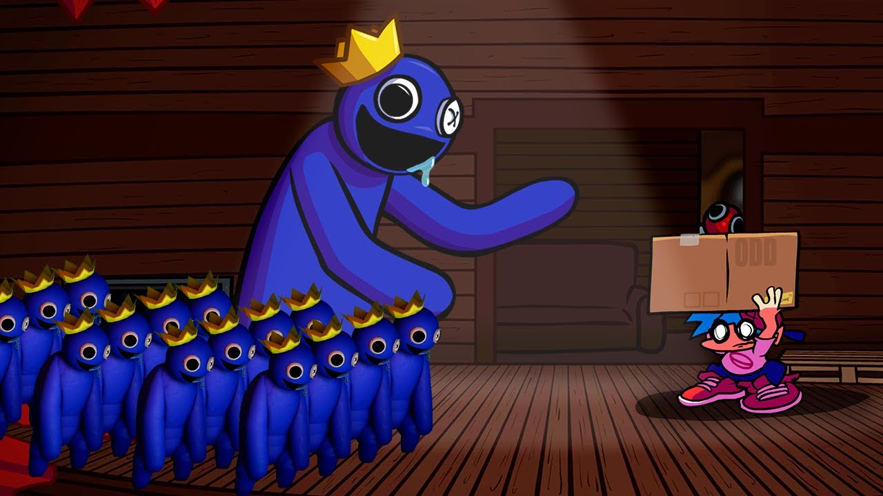 FNF x Blue and his clones Friday Night Funkin Mod Roblox - YouTube