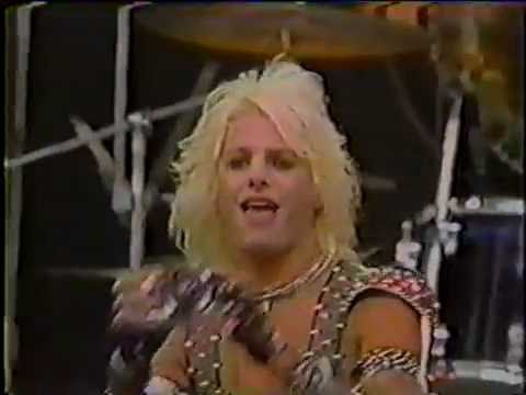 Motley Crue 1983 Los Angeles LIVE Vince Neil Tommy Lee Nikki Sixx Mick ...