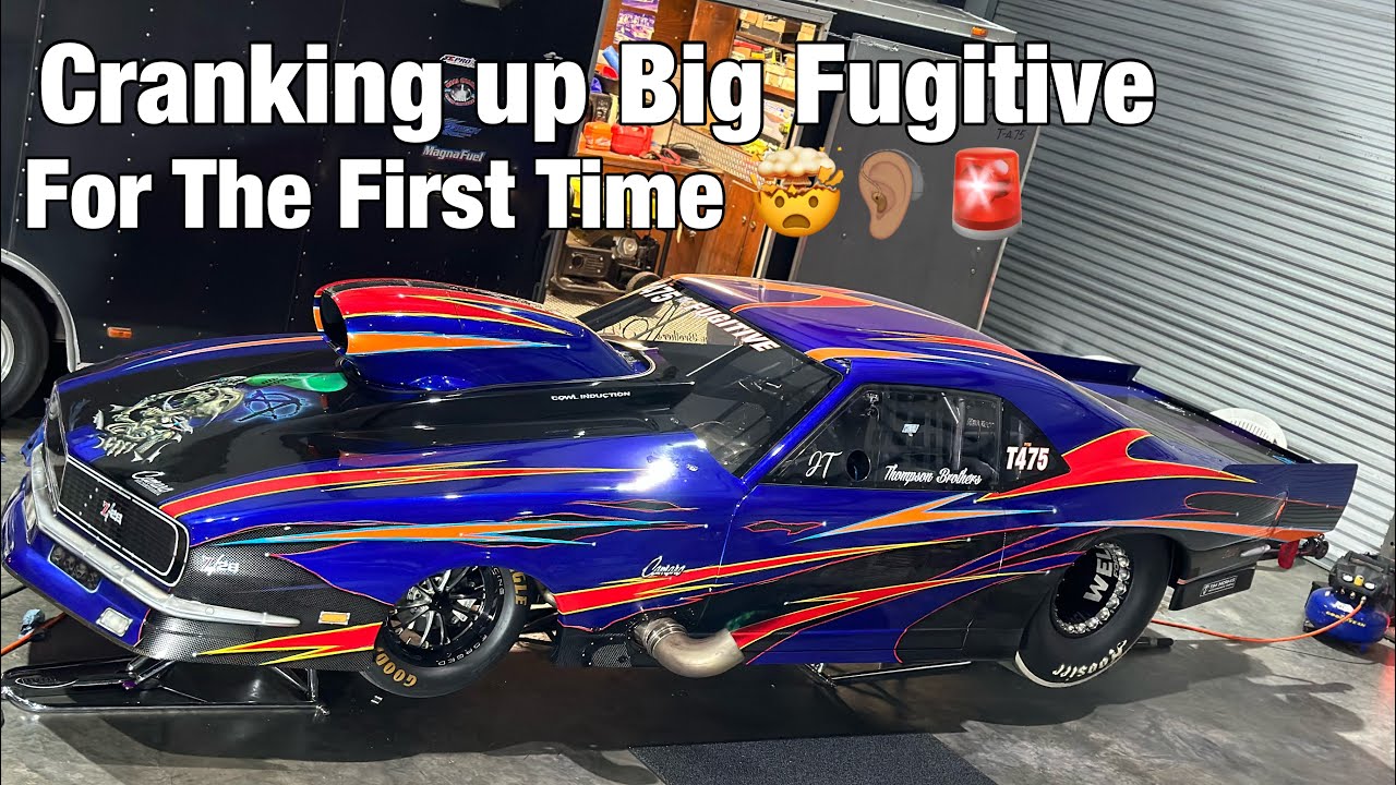 Cranking up Big Fugitive for the 1st time 🤯🦻🏽🚨 // Team Fugitive Vlog ...