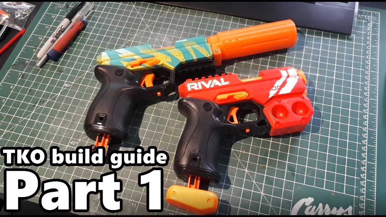 TKO build guide Part 1 - Disassembly and barrel modification - YouTube