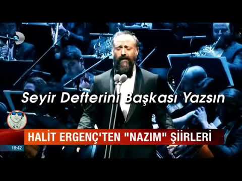 muhteşem sesiyle Halit Ergenç'ten  \