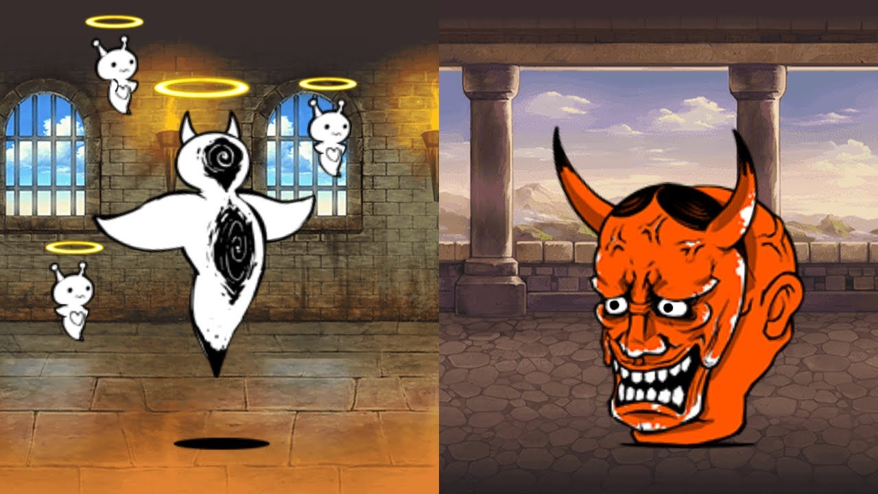 The Battle Cats - The Angel & The Demon!! - YouTube