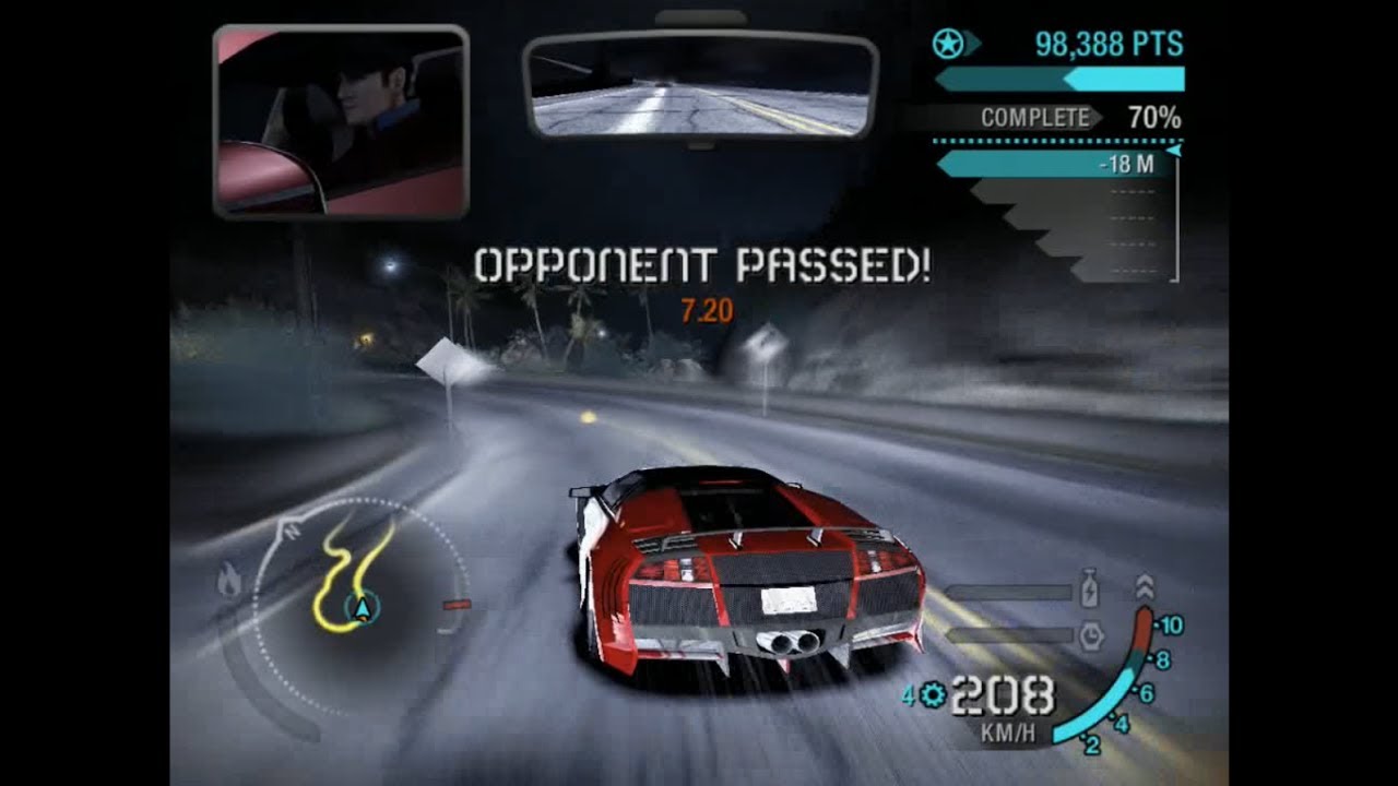 NFS Carbon: Darius OVERTAKEN! - Lamborghini Murciélago - YouTube