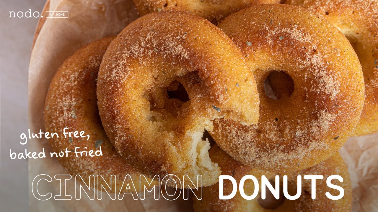Baked, Not Fried Gluten Free Donuts | Nodo at Home - YouTube