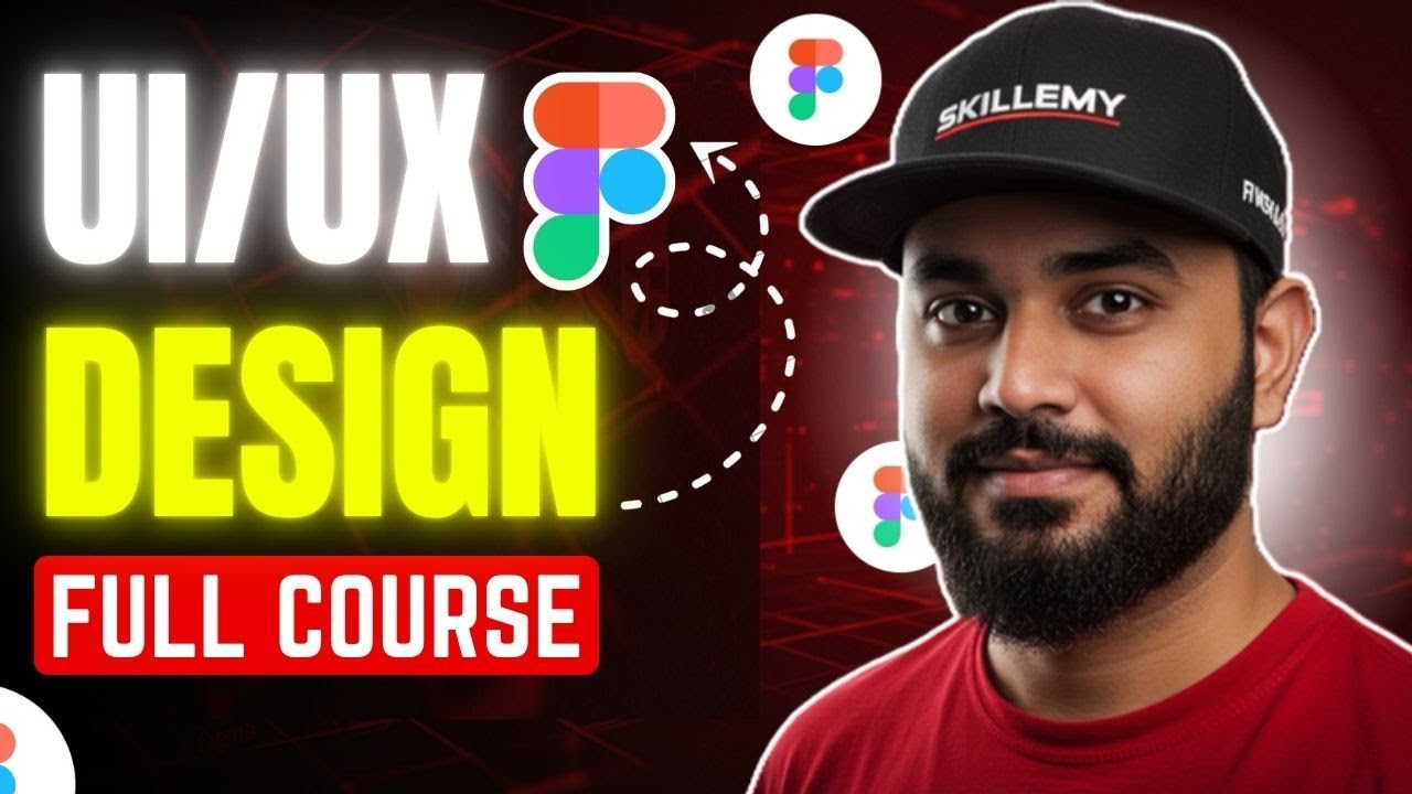 How to Use Figma for User Interface and User Experience | UI/UX Design Full Course 2025 ...