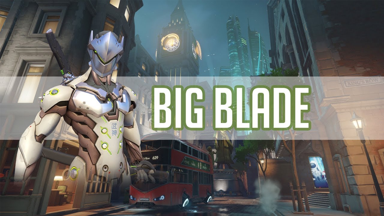 Overwatch - Kragie Huge Genji Carrying Team - YouTube