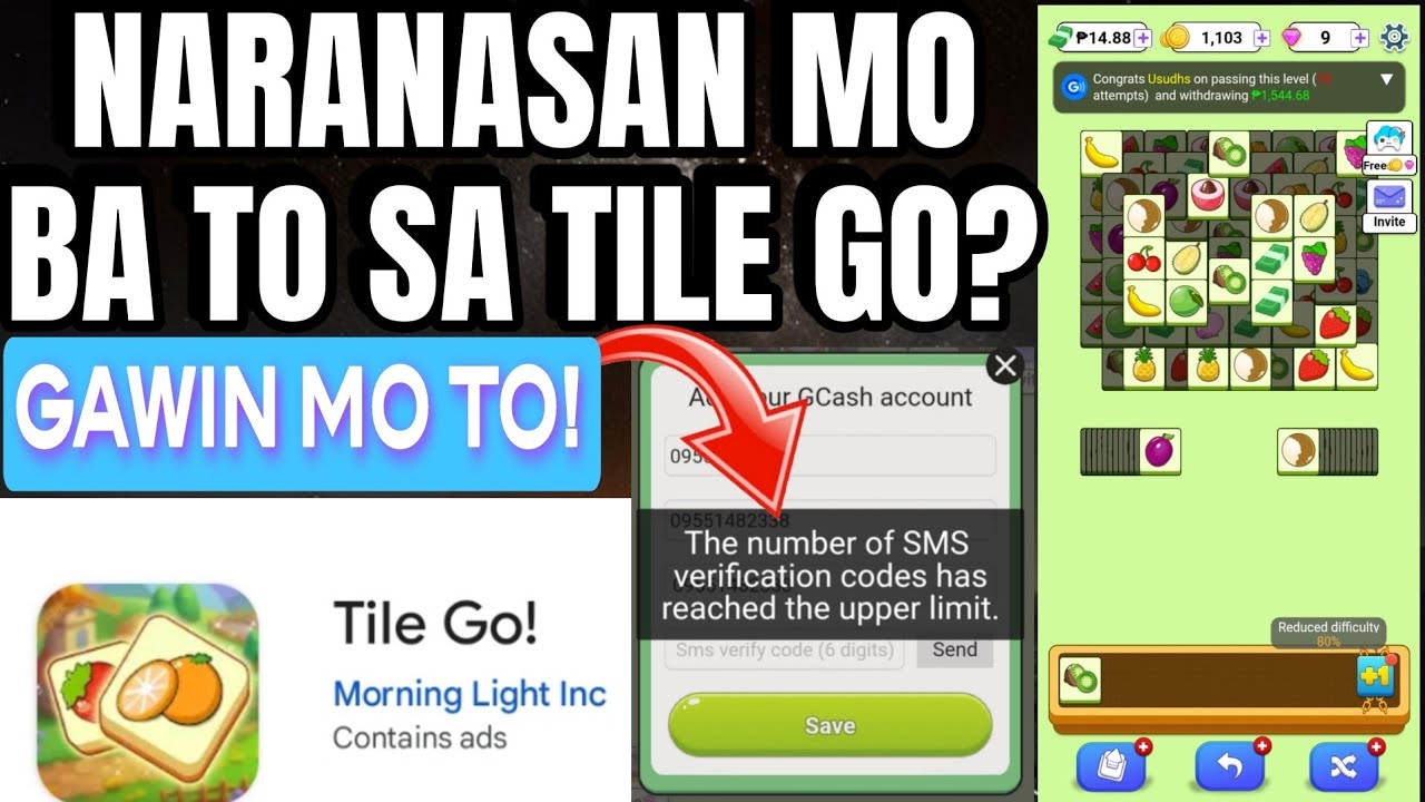 TILE GO; KAKARELEASE LANG NEW free PAYING APP 2024 | KAPATED TO NI ...
