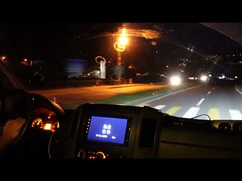 MERCEDES SPRİNTER İLE GECE SÜRÜŞÜ