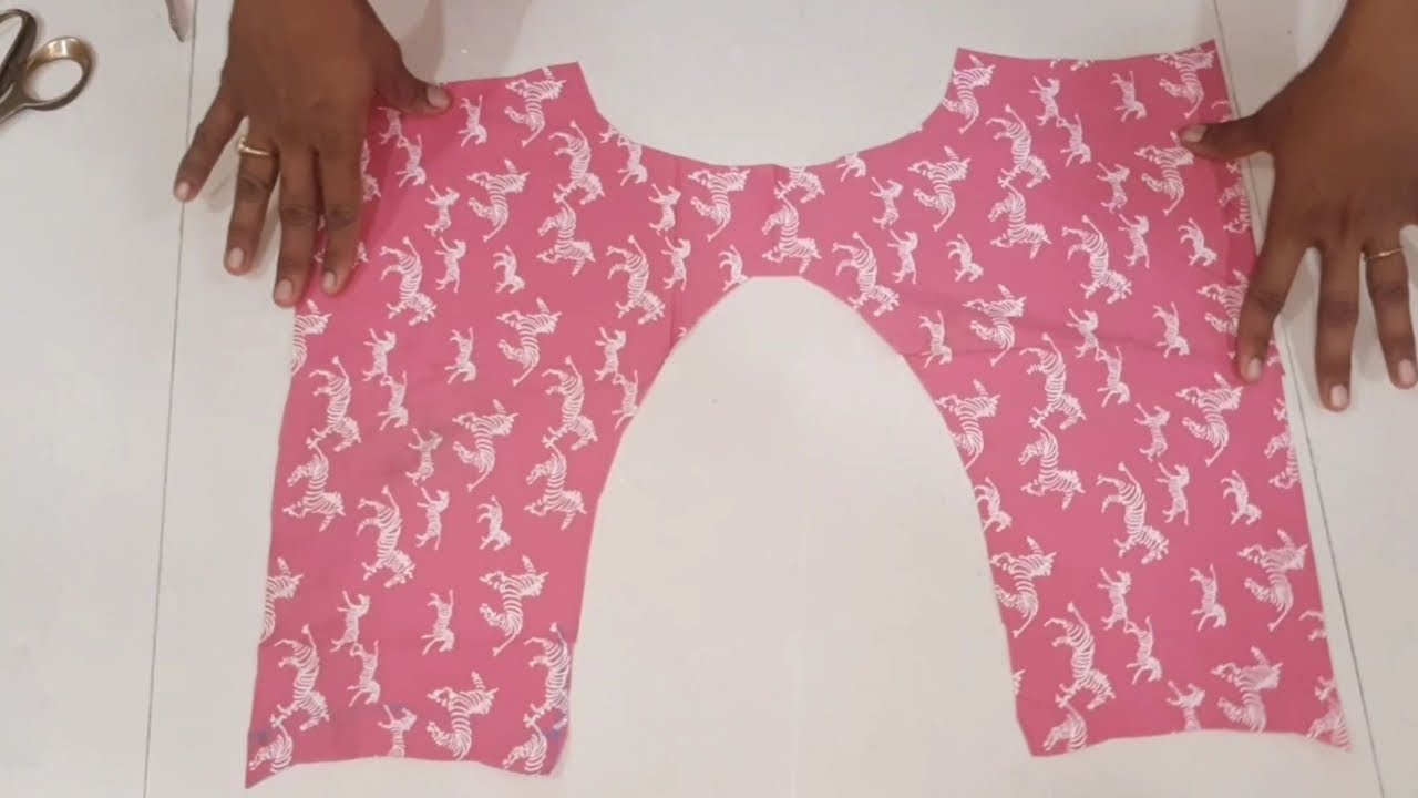 New Pattern and Designer Baby Frock cutting and Stitching Full Tutorial ...